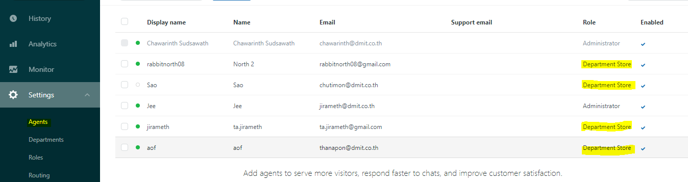 [All Users] Zendesk Chat - การแบ่ง Department – Dmit Demo Guide